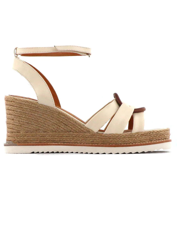 Zeline Bone Leather Wedge Heels – Bombo Clothing Co.