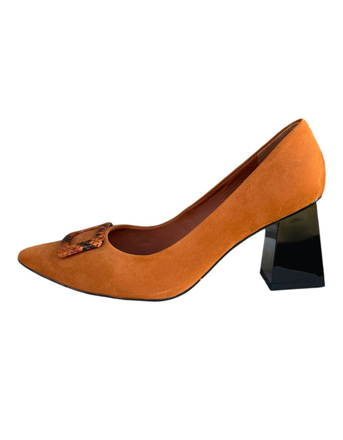 Tate Tan Suede Heels – Bombo Clothing Co.