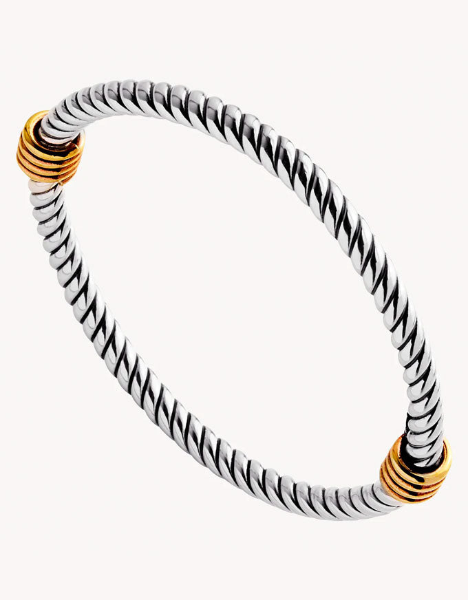 Rope Silver/Tumbaga Bangle – Bombo Clothing Co.